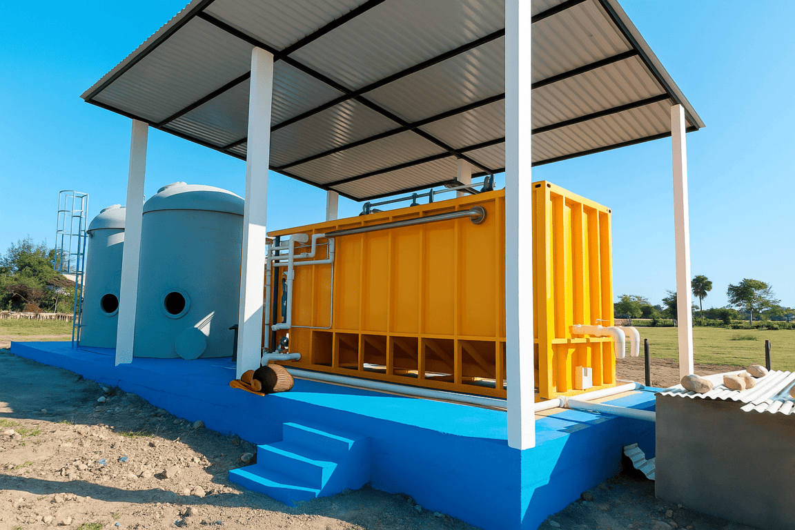 Planta de Tratamiento PTAR en Guadalupe, Zacatecas - Grupo Rivend